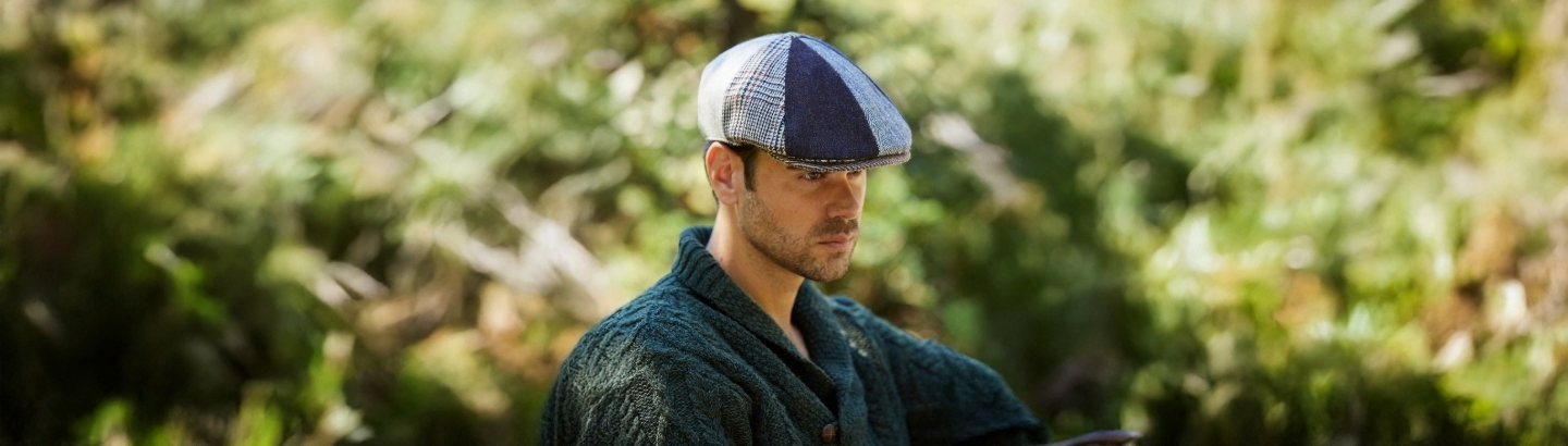 Irish Driving & Panel Caps for Men Direct From The Weavers Of Ireland ...