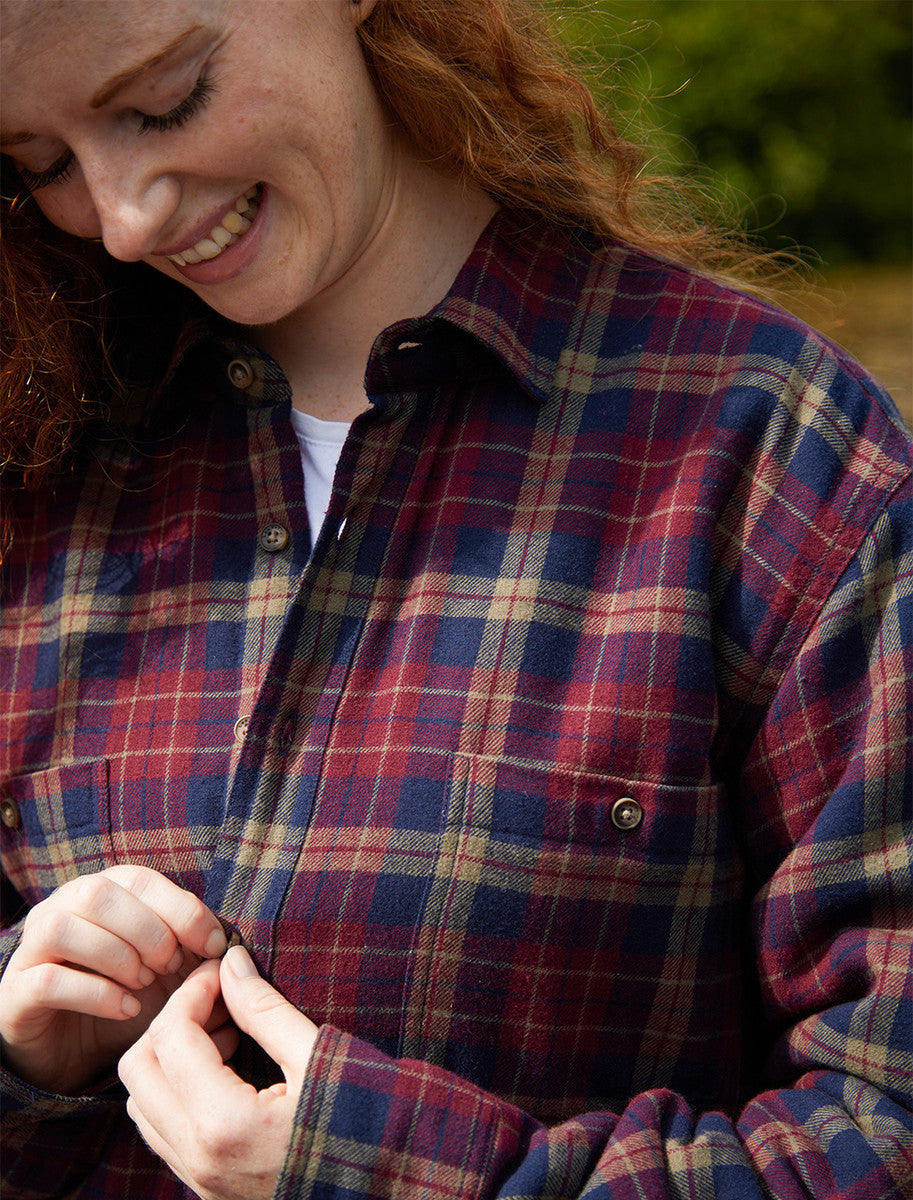 Men's Irish Flannel Shirts | Weavers of Ireland