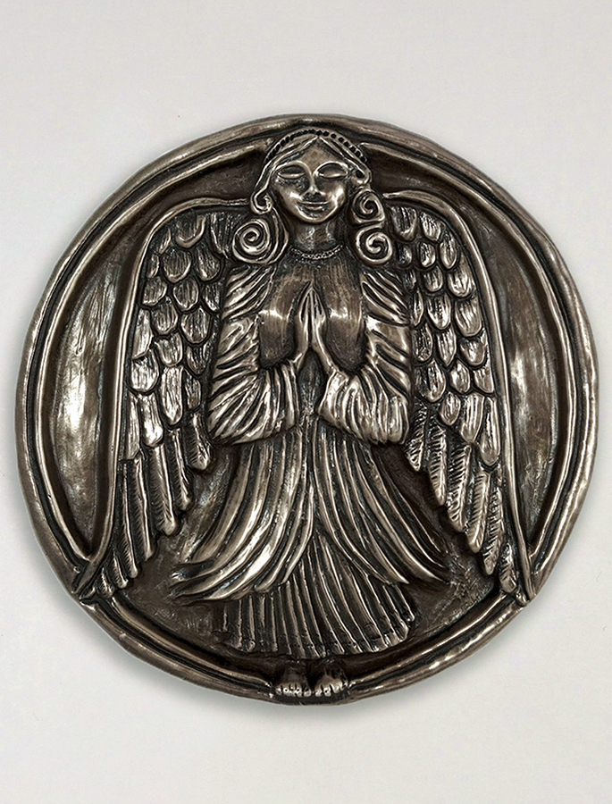 Irish Bronze Guardian Angel Wall Plaque – Weavers of Ireland
