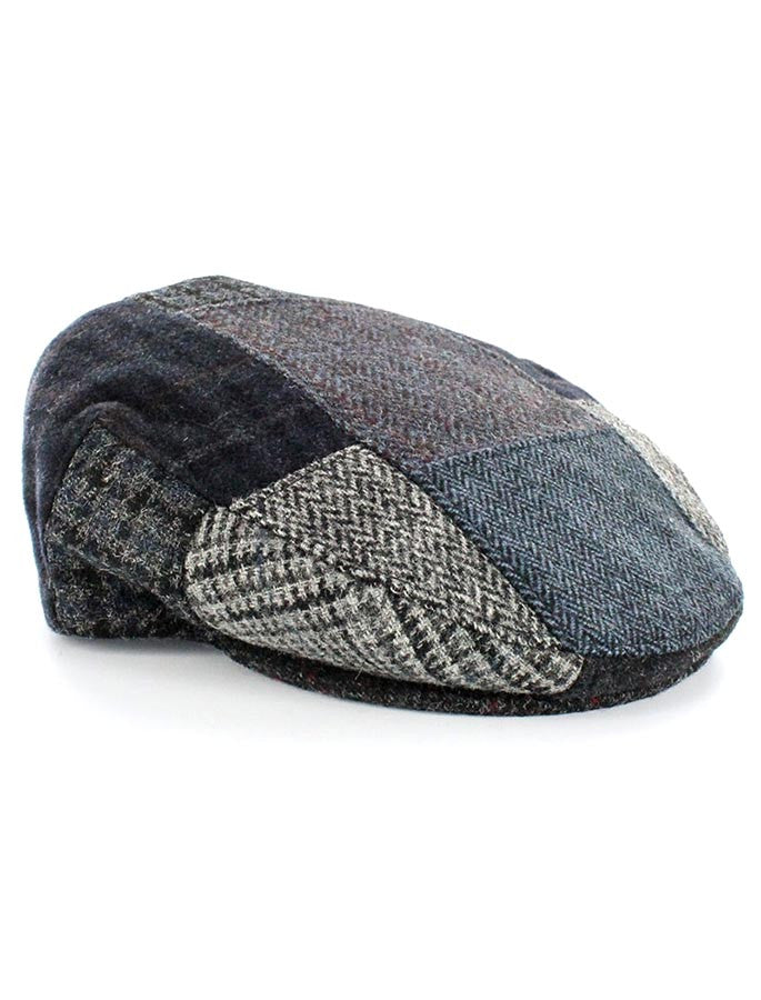 Trinity Flat Cap - Patchwork C | Mucros Weavers – Weavers of Ireland