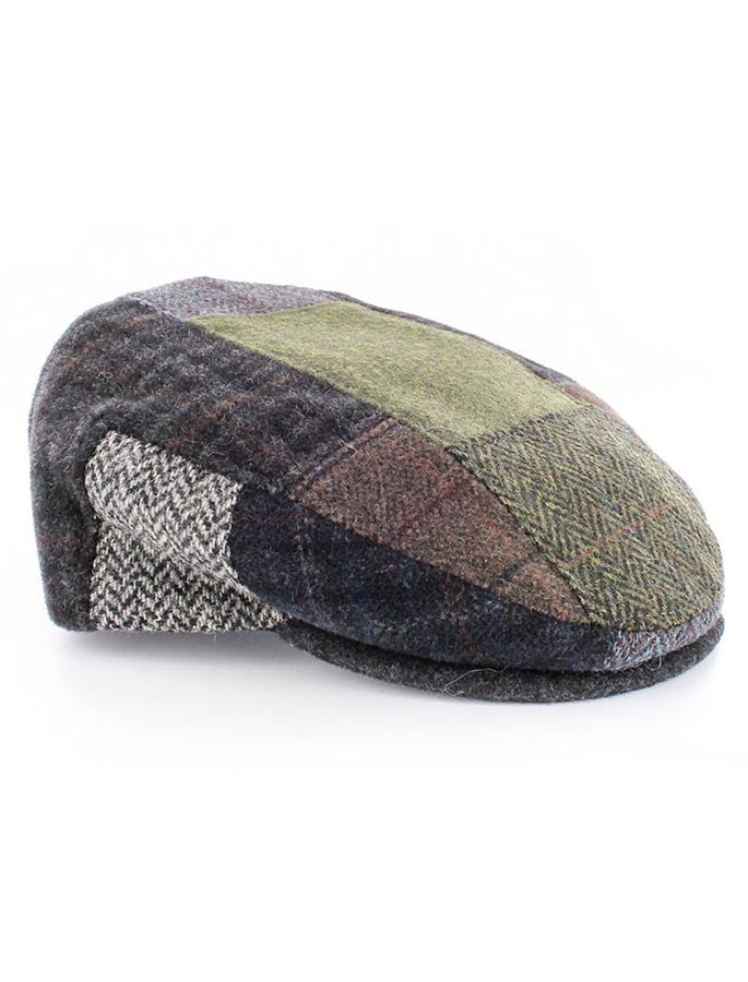 Trinity Flat Cap - Patchwork Original | Mucros Weavers – Weavers of Ireland